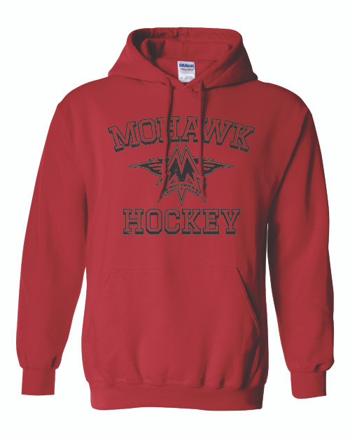 Mohawk Hockey Red Sweatshirt