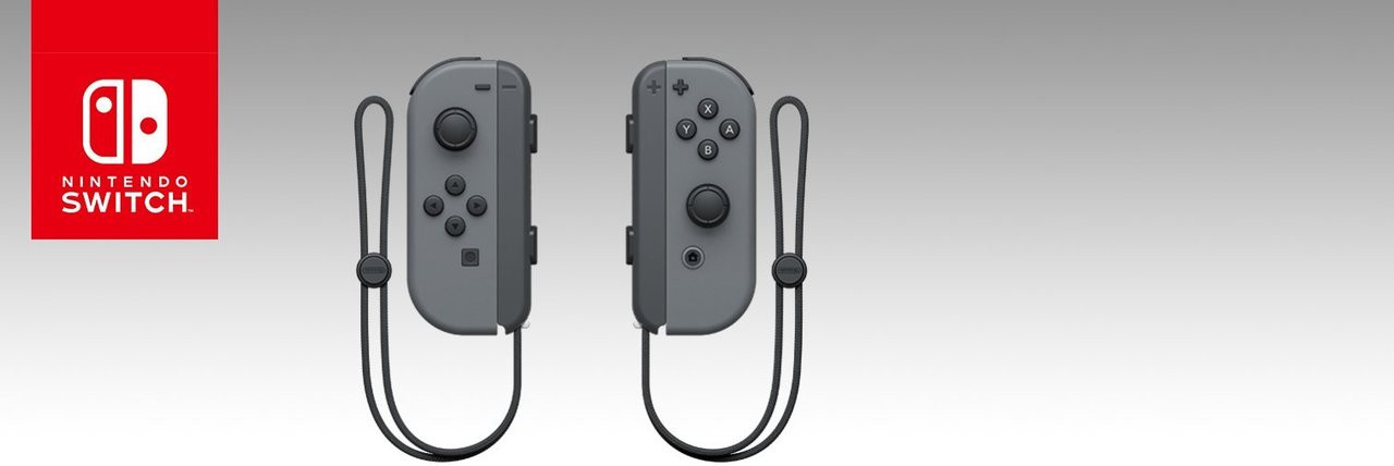 Nintendo Switch Joy Con Left & Right Gray - Mobile Advance
