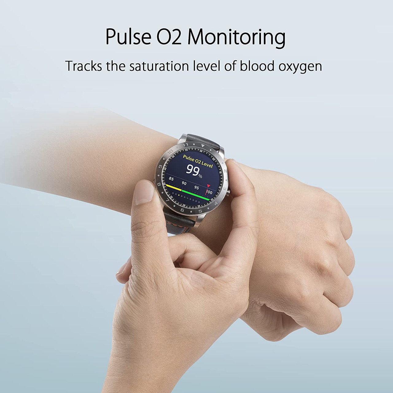 ASUS VivoWatch 5 (HC-B05) Intelligent Wearable smartwatch for Heart ...