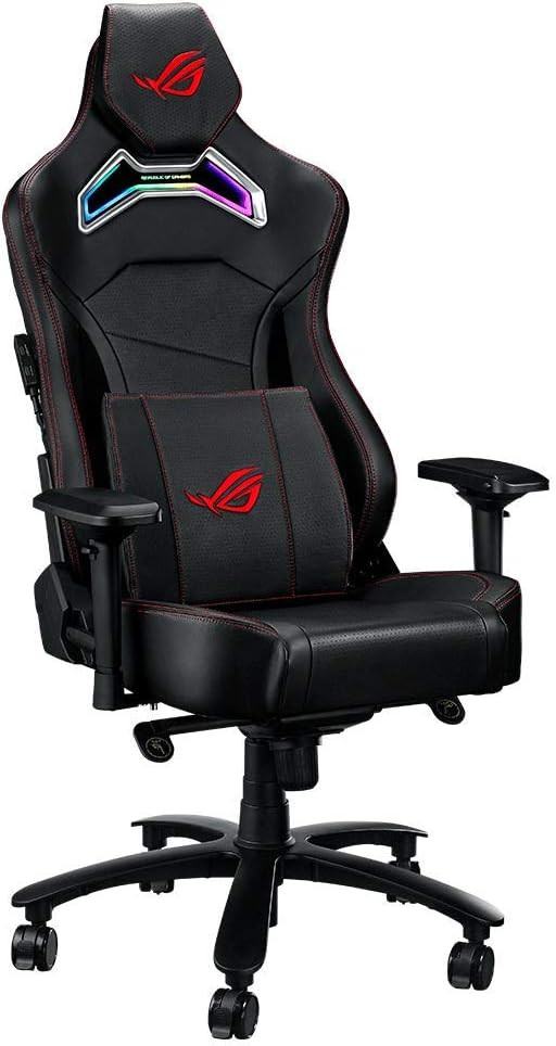 ASUS ROG Chariot RGB Gaming Chair Memory Foam Lumbar Support, 4D ...