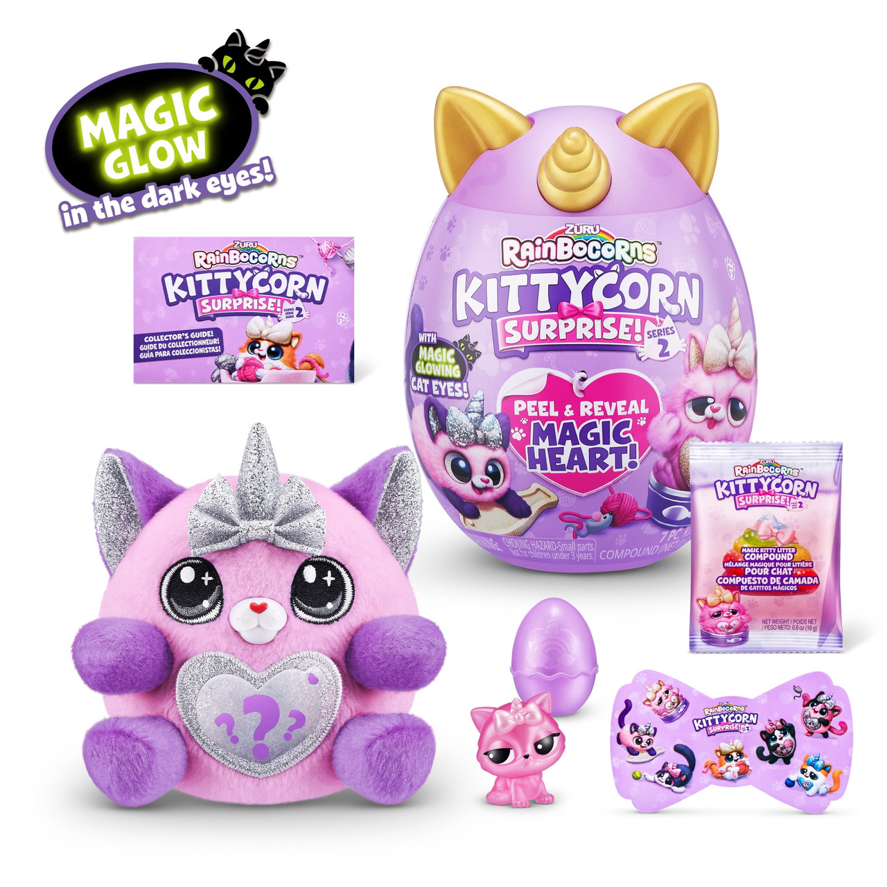 Rainbocorns Kittycorn Surprise Series 2 Plush Toy by ZURU - Mobile Advance