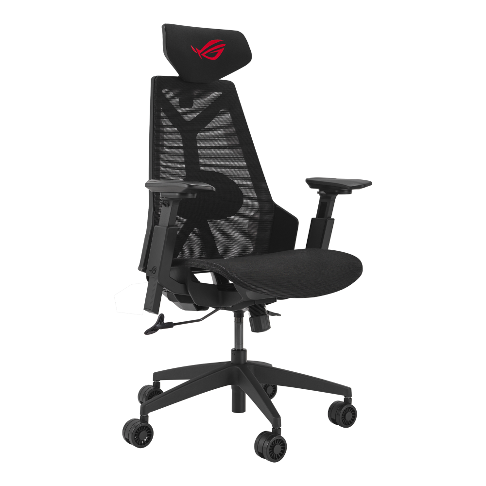 ASUS ROG Destrier Core Ergo Gaming Chair, Futuristic Cyborg Aesthetic ...