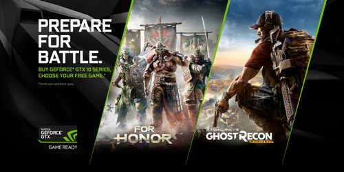 Nvidia Free Game Bundle with select GTX 1070 or GTX 1080 Graphics Card ...