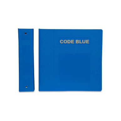 Code Blue Manual: Side Open 3 Ring - 2, 3 & 4"