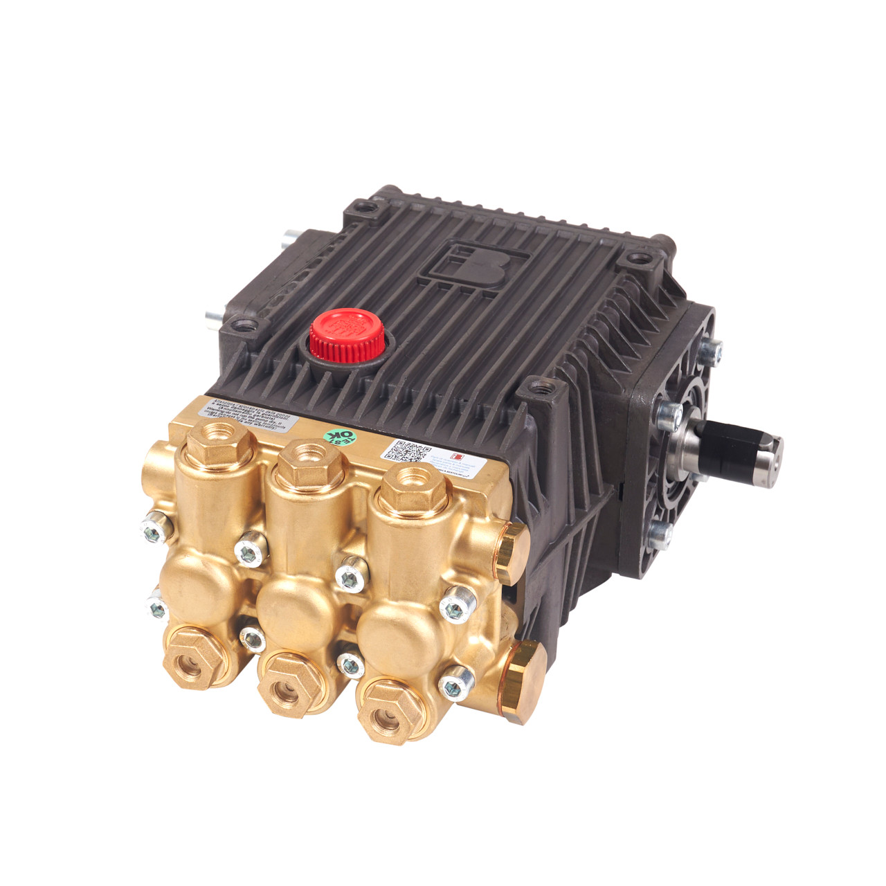 Bertolini TTL 1520: 3045 psi @ 18 L/min, 24 mm Shaft Pressure Washer Pump