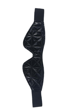 FETISH EYE MASK BLACK - Cleo Secrets