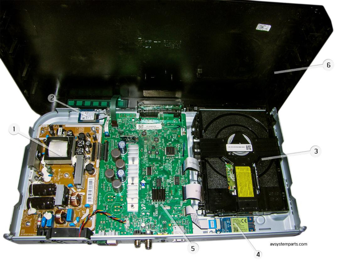 Samsung HT-J5500 parts: AH44-00331A, AH96-02790A, AH94-03519A, AH63-03457B