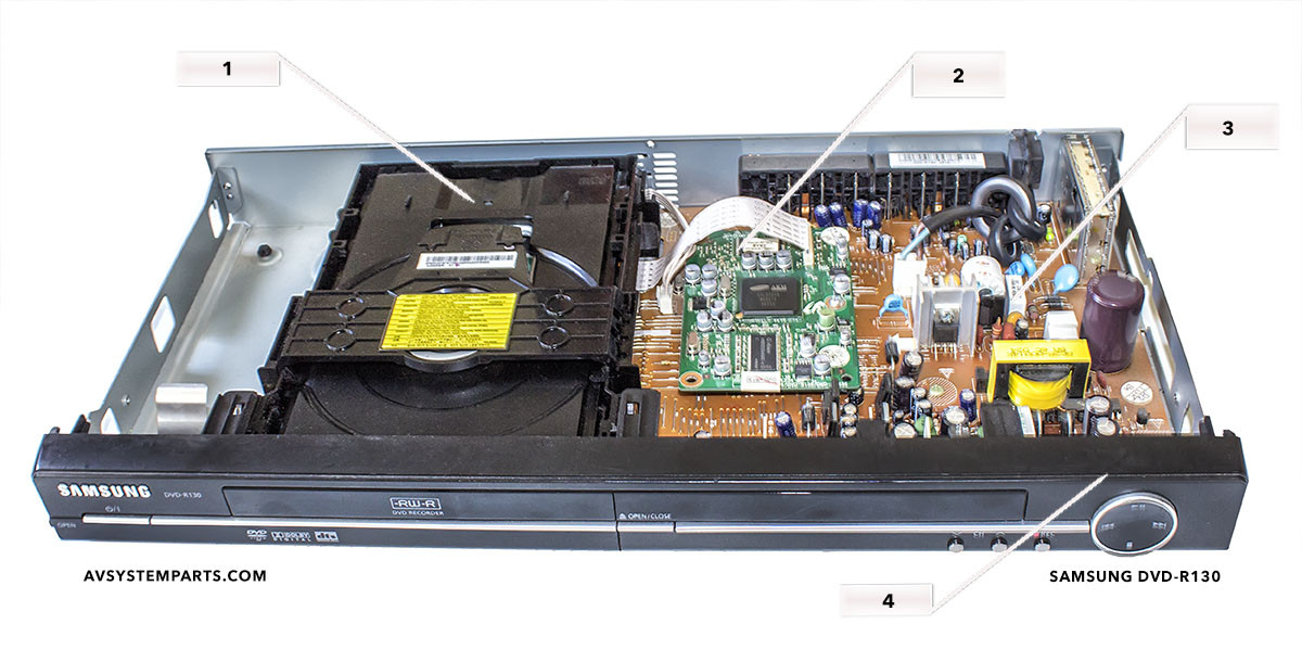 Samsung DVD-R130 parts,AK97-01553,Ak41-00522a,AK41-00531A,Fr.Cover