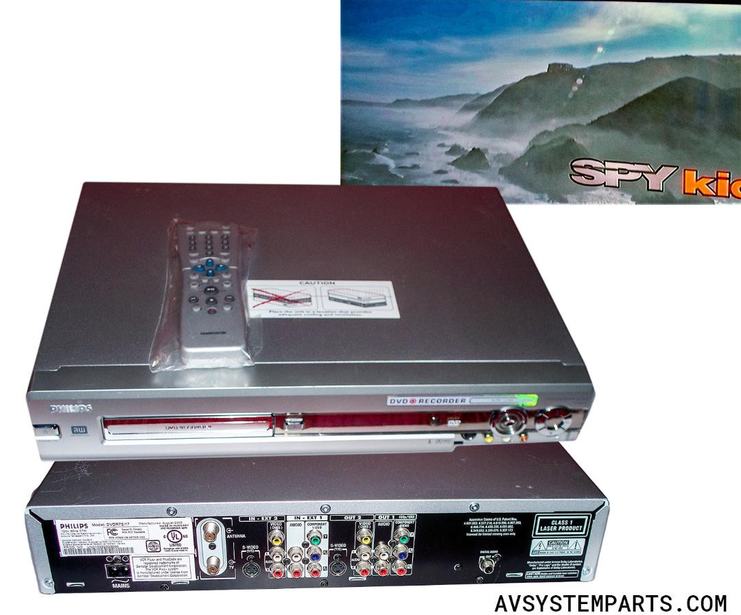 Philips DVDR72/17 DVD Video Recorder w/TV Tuner