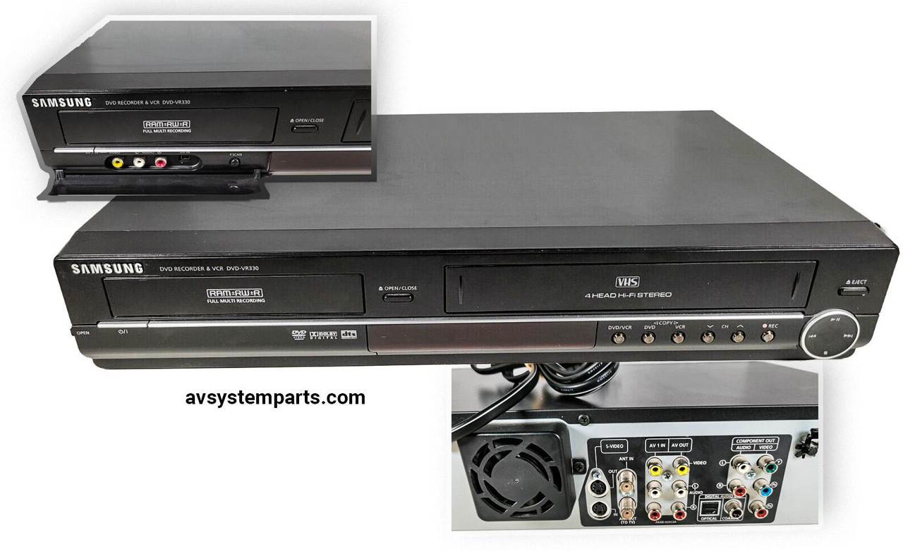 Samsung DVD-VR330 DVD Recorder/VCR Video Recorder Dubbing