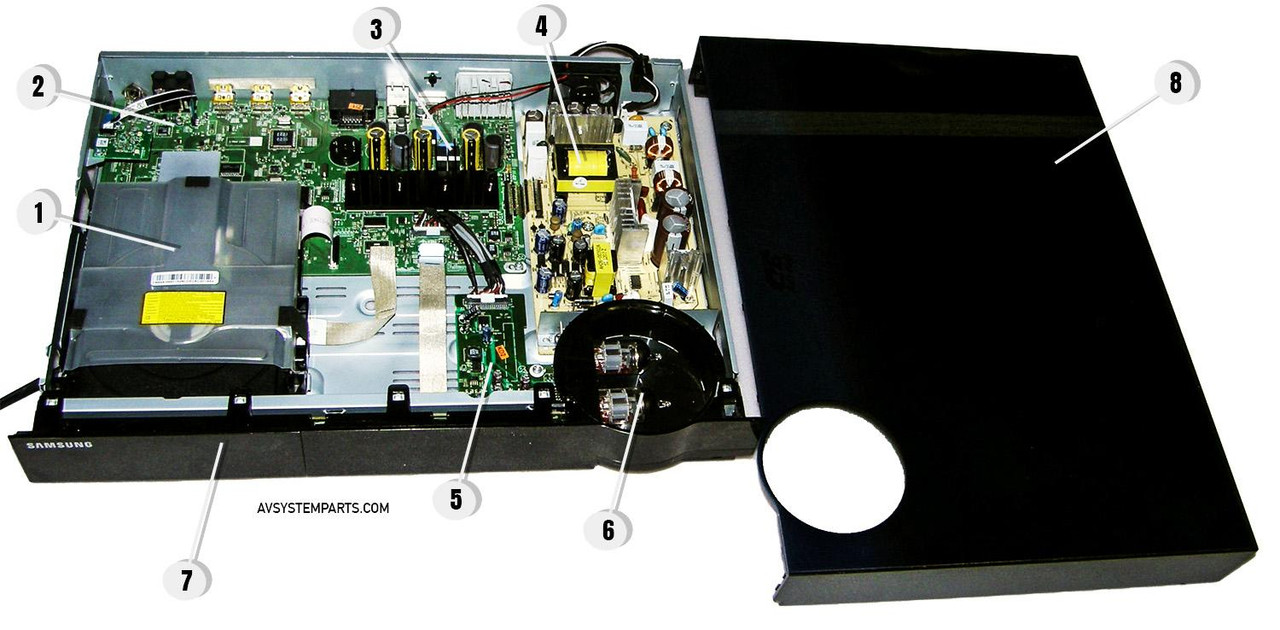 Samsung HT-E6730W parts: AH96-01628c, AH41-01468A, AH94-02862a, E74739 ...