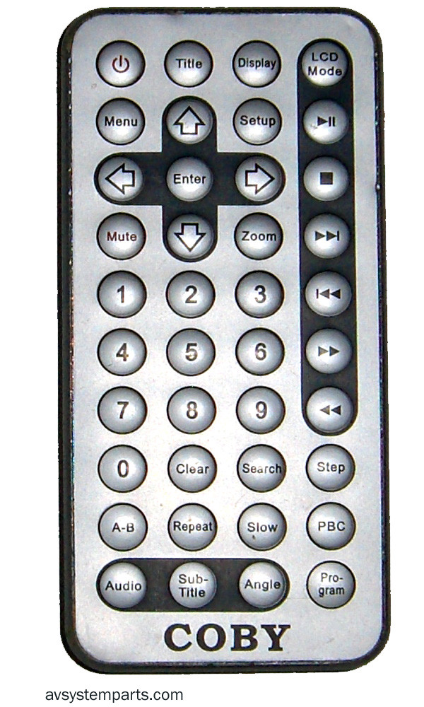 Coby Remote control portable DVD Player