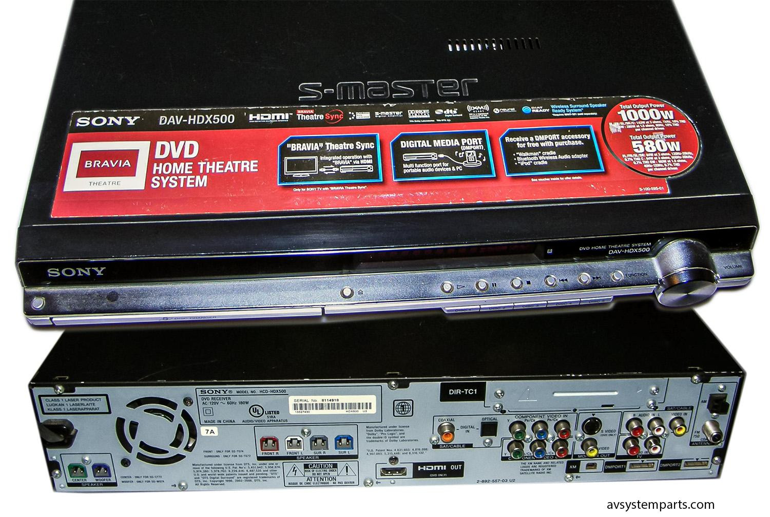 Sony STR-KS360 Home Theater AV receiver 5.1 Ch HDMI 575 W