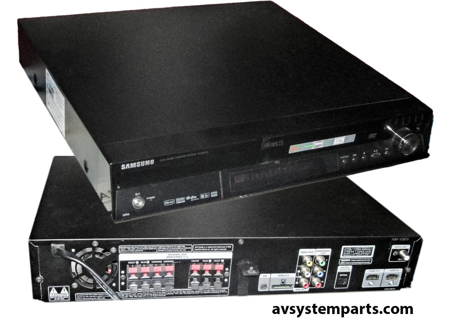 Samsung HT-WX70 5.1Ch. 1200W 5 disk CD/DVD Home Theater System Player ...