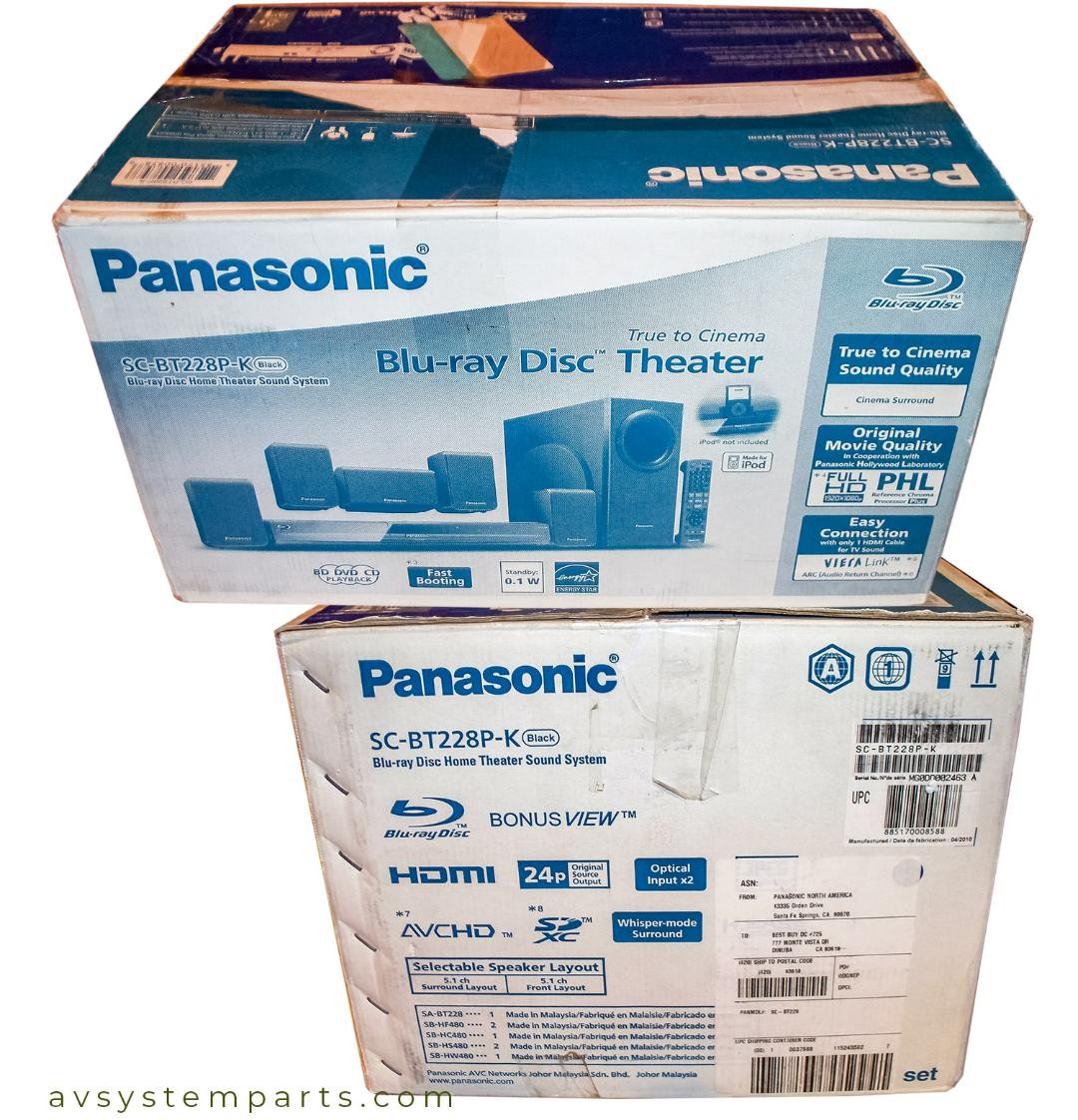 Panasonic SC-XH150.SA-XH150, DVD Sytem Main Unit 5.1Ch,1000w