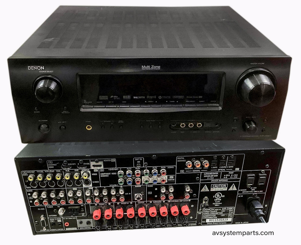 Denon AVR-1912 parts:7020-07049-020-0s,7028-07052-201-1,7020-06941-000 ...