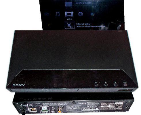 Sony BDP-BX110 Blu Ray, DVD Network streaming 100+ APPS Player