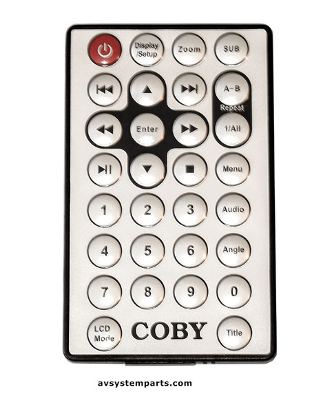 Coby Remote control portable DVD Player