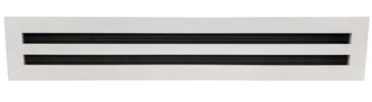 Linear Slot Diffuser - aluminum (powder coated)