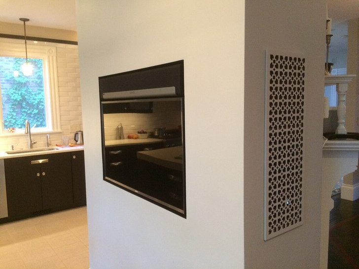 Laser Cut Wood Wall and Ceiling Vent Cover Pattern Q