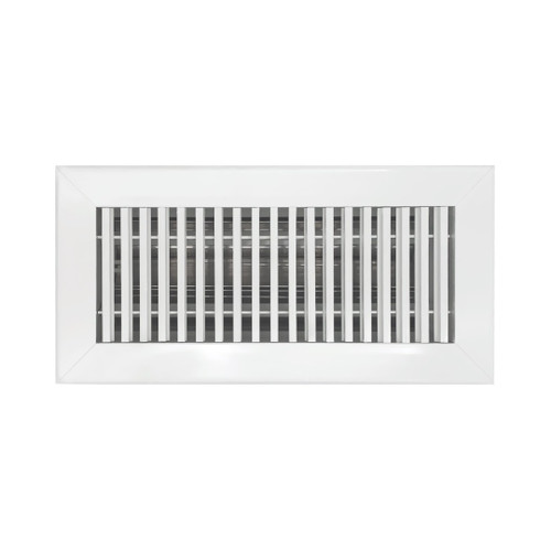 Aluminum Vertical Bar Floor Register - Vent Covers Unlimited