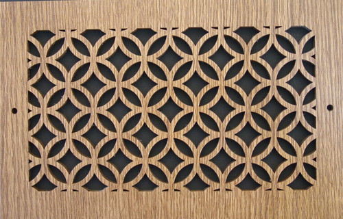 Laser Cut Wood Wall and Ceiling Vent Cover Pattern H