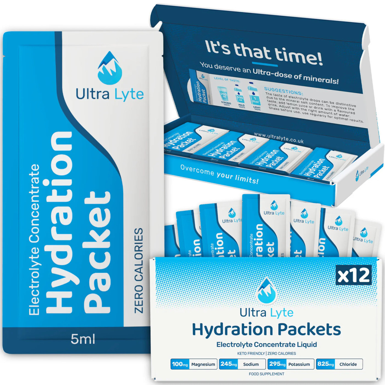 Ultra Lyte Hydration Packets 12 Sachets