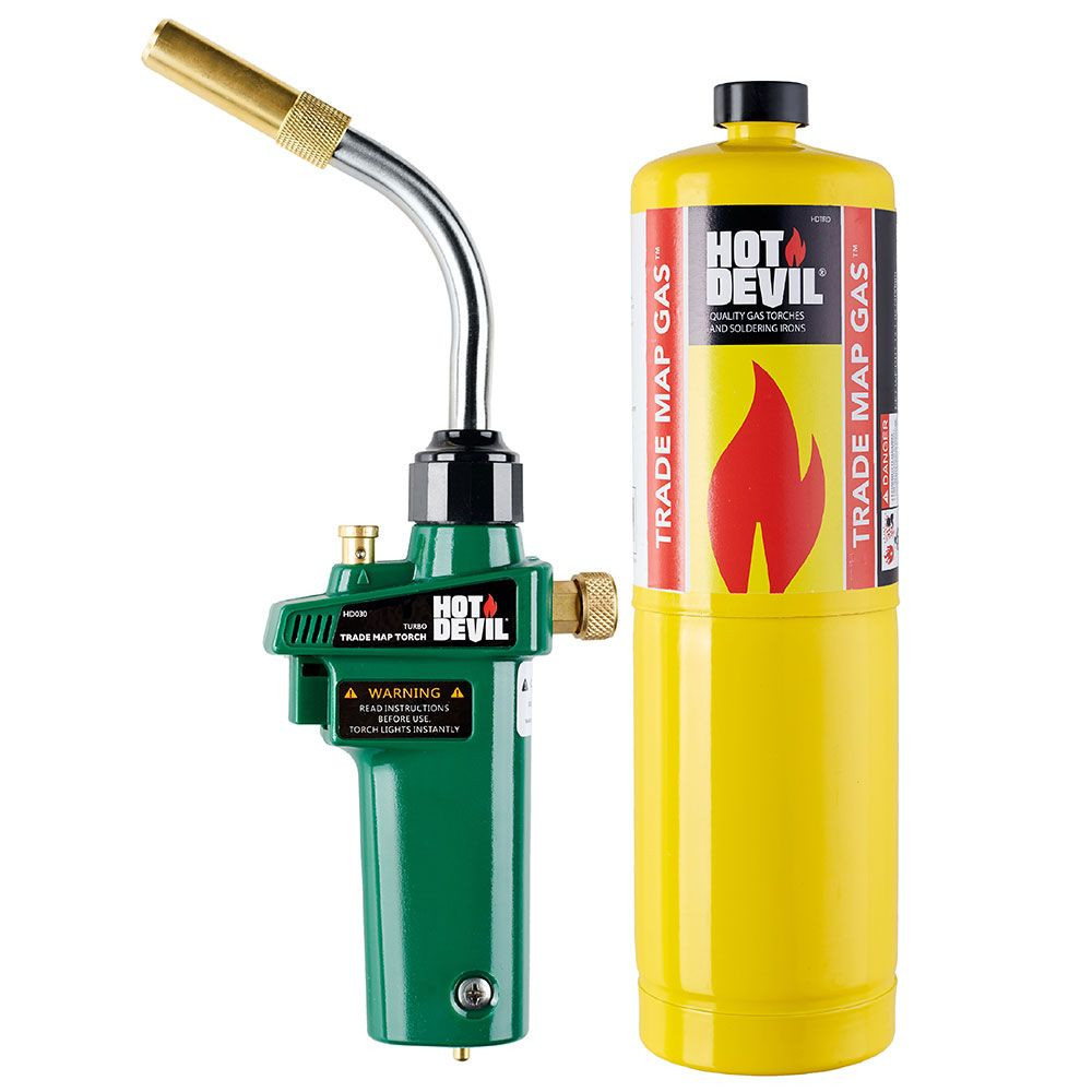 Hot Devil HD030 Trade Map Pro Turbo Torch Kit - Audel Tools Dandenong