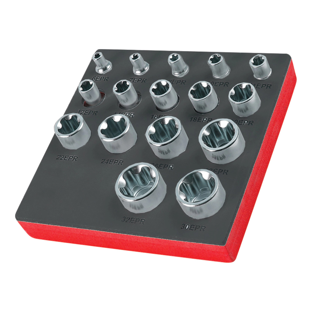 Endeavour ET0066 Torx Plus EPL Socket Set 16pcs - Audel Tools Dandenong