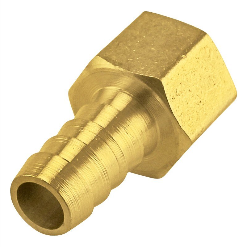 IFS 06-010-0608 Straight Barb 3/8" Female 1/2" BSP
