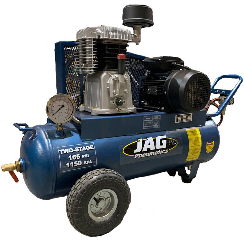 Jag Pneumatics WILDCAT18 Air Compressor NB4 165PSI 70L 445L/min