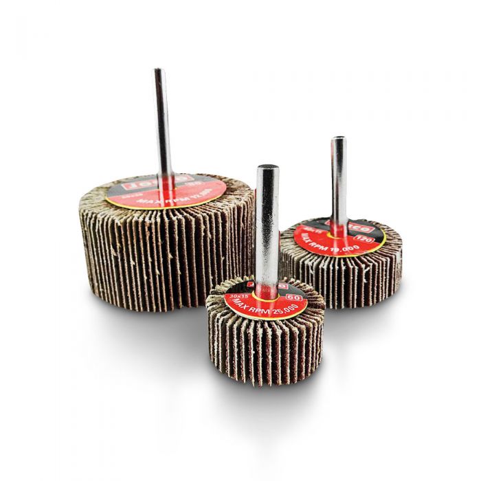 Josco BFWK3 Flap Wheel Kit 3pcs - Audel Tools Dandenong