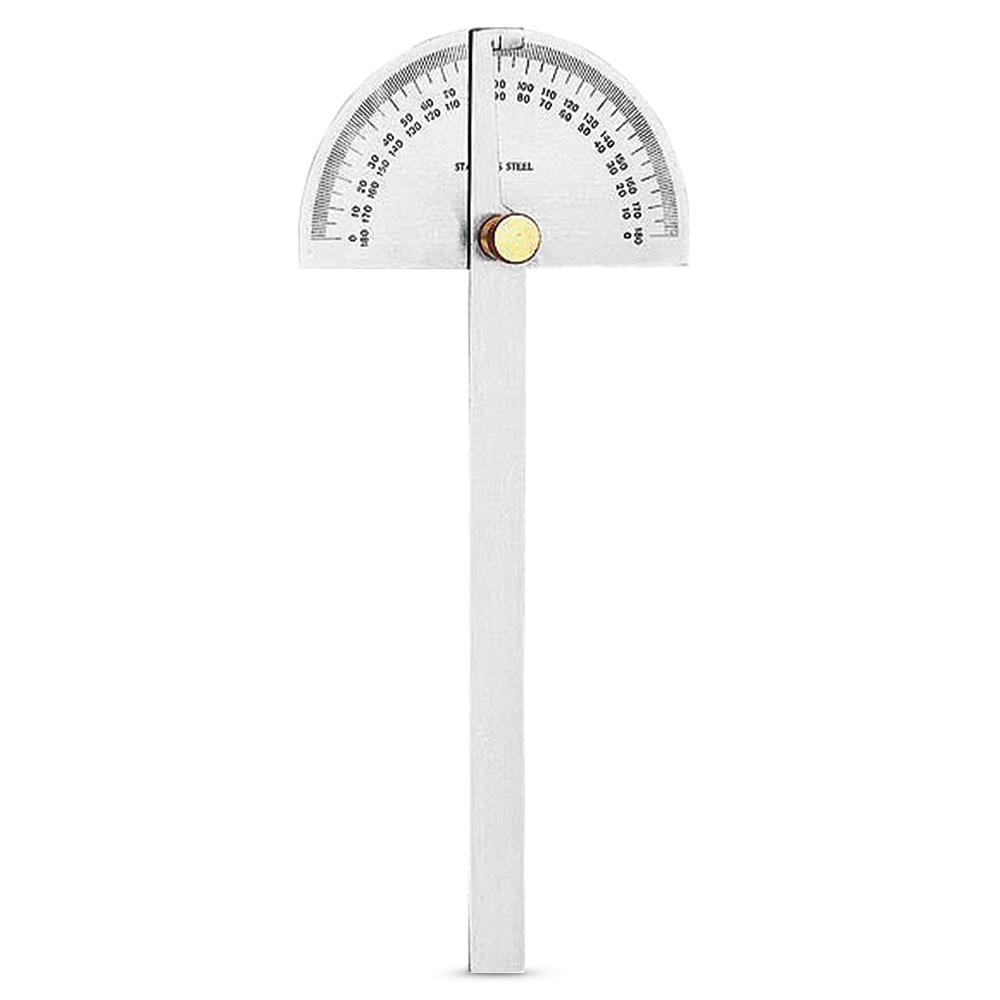 Groz 01220 Degree Protractor Round Head 150mm (6") - Audel Tools Dandenong