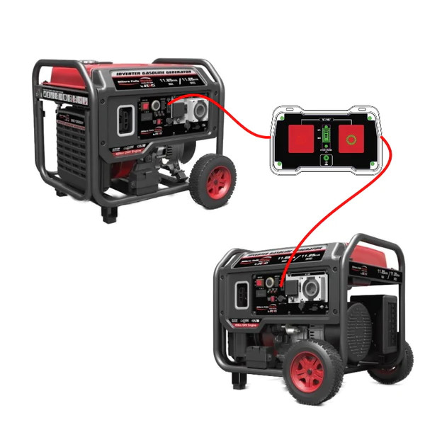 Millers Falls GSC2370 Inverter Generator Parallel Kit to Suit 2x 11 ...