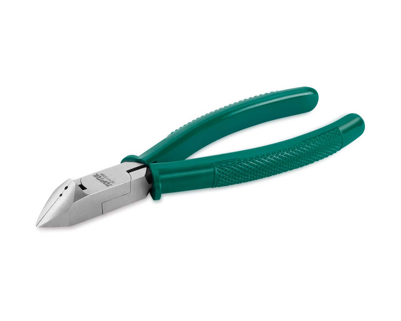 Toptul DEAA1206B Slant Edge Cutting Pliers with Wire Stripper 150mm (6")