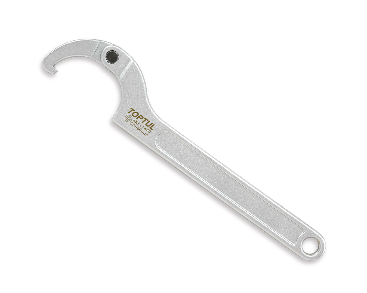 Toptul AEEX1AA2 Adjustable Hook Spanner 80-120mm