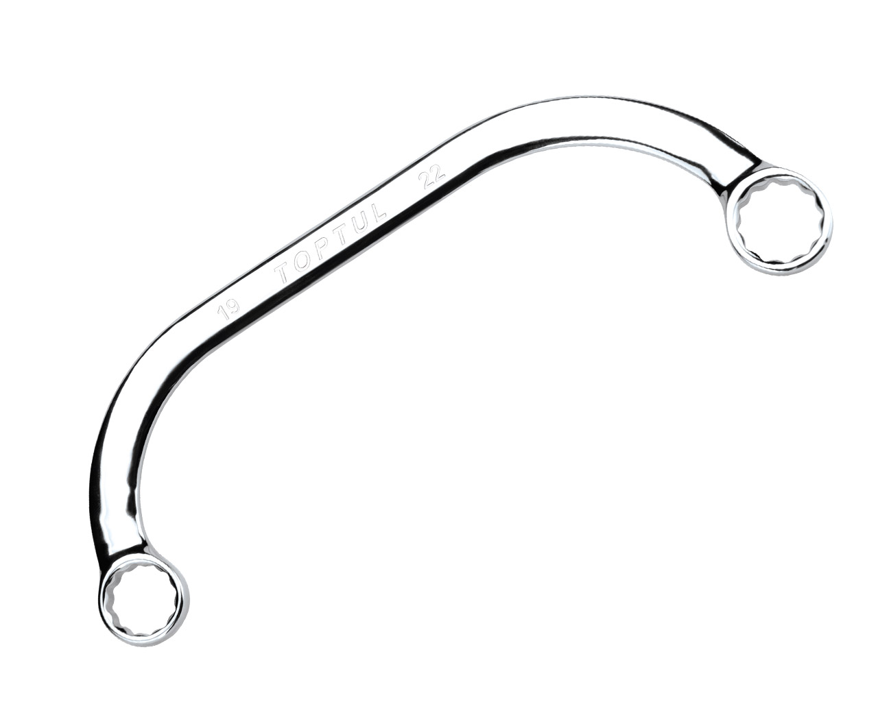 Toptul AAAC1922 Half-Moon Ring Spanner 19x22mm