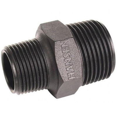 Maxair PRHN2015 Hex Nipple Poly 1/2" x 3/4"BSP