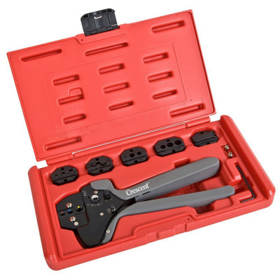 Crescent CRCT10 Ratcheting Crimping Tool Kit - Audel Tools Dandenong