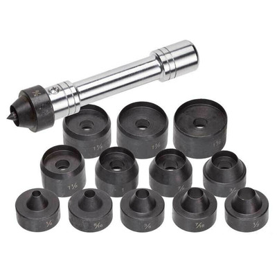 Geiger GGPS Gasket Punch Set 15pcs - Audel Tools Dandenong