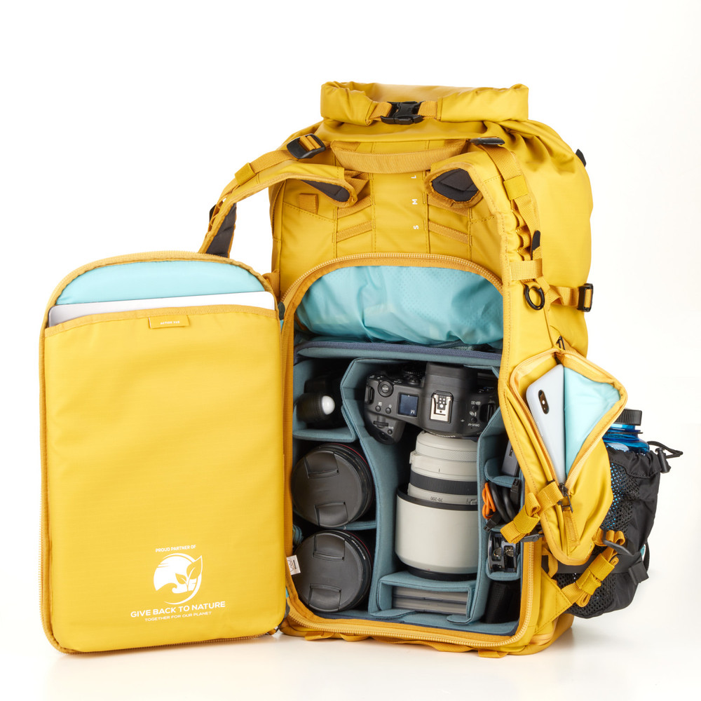 ACTION X40 V2 BACKPACK YELLOW | Shimoda