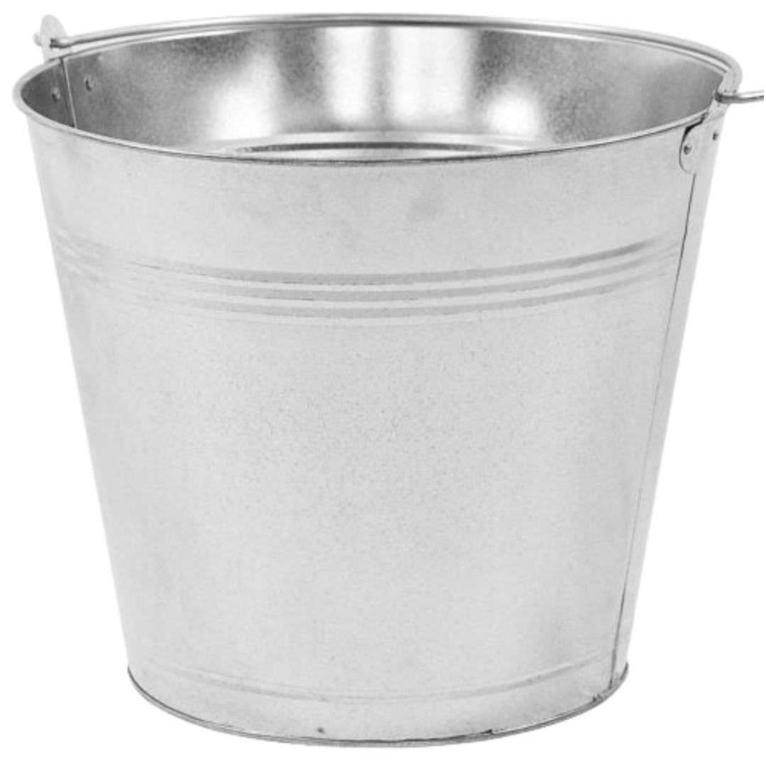 BUCKET GALVANIZED 10L BL0300 - Lyal Eales Stores