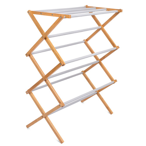 COLLAPSIBLE BAMBOO CLOTHES AIRER CBC-02 - Lyal Eales Stores