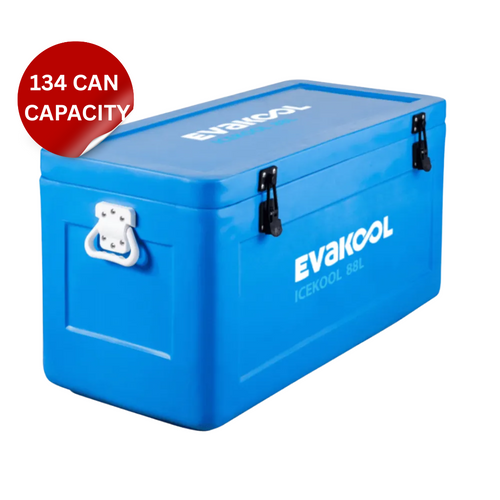 EVAKOOL ICEKOOL 88L POLYETHYLENE ICEBOX IK088 - Lyal Eales Stores