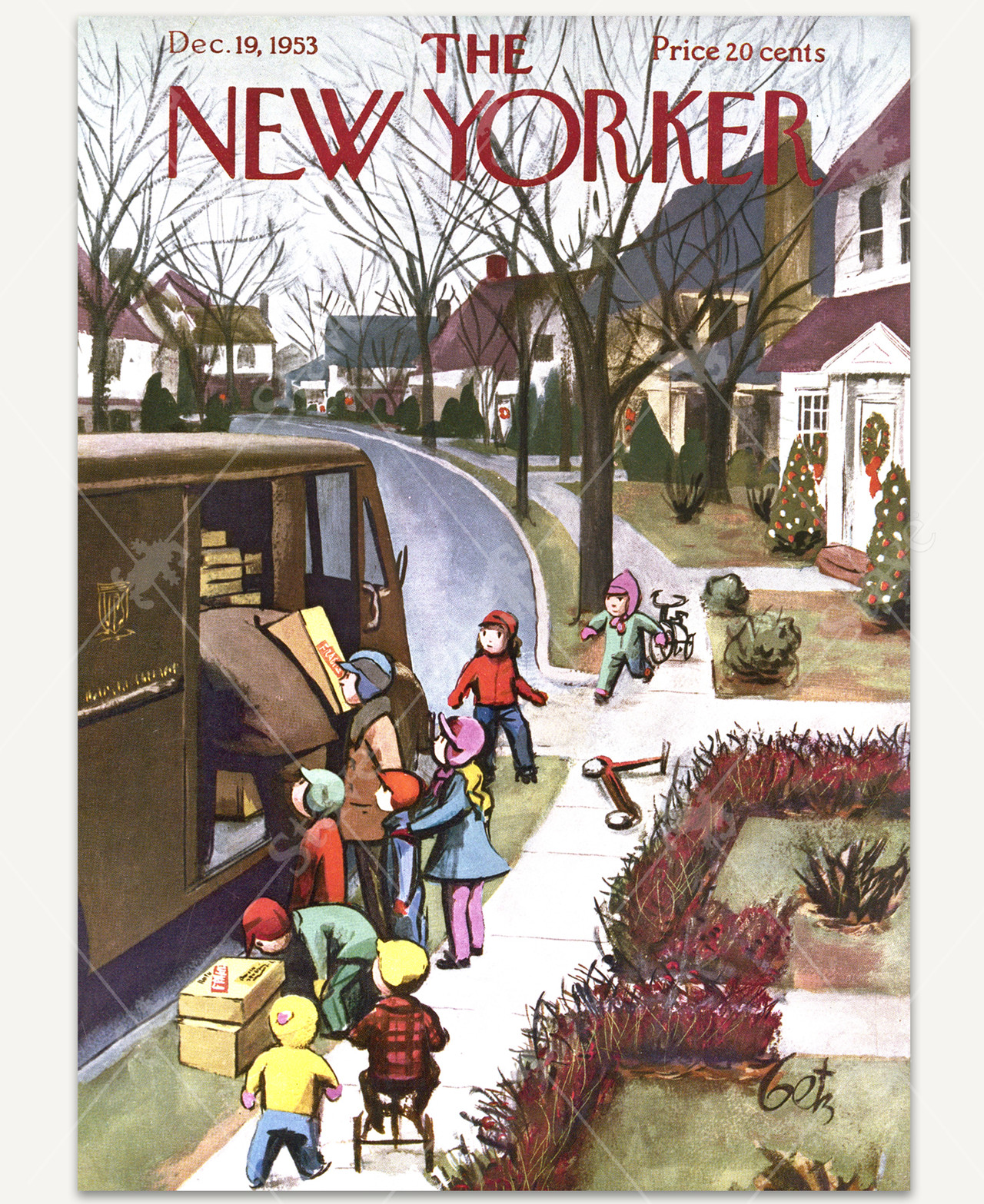 December 26, 1953, a traditional puzzle - Stave Puzzles