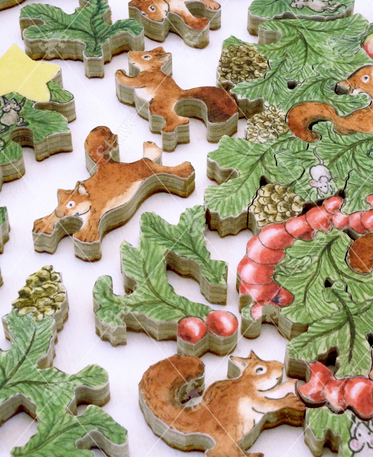 Squirrels Gone Wild Jigsaw Puzzle | Stave Puzzles