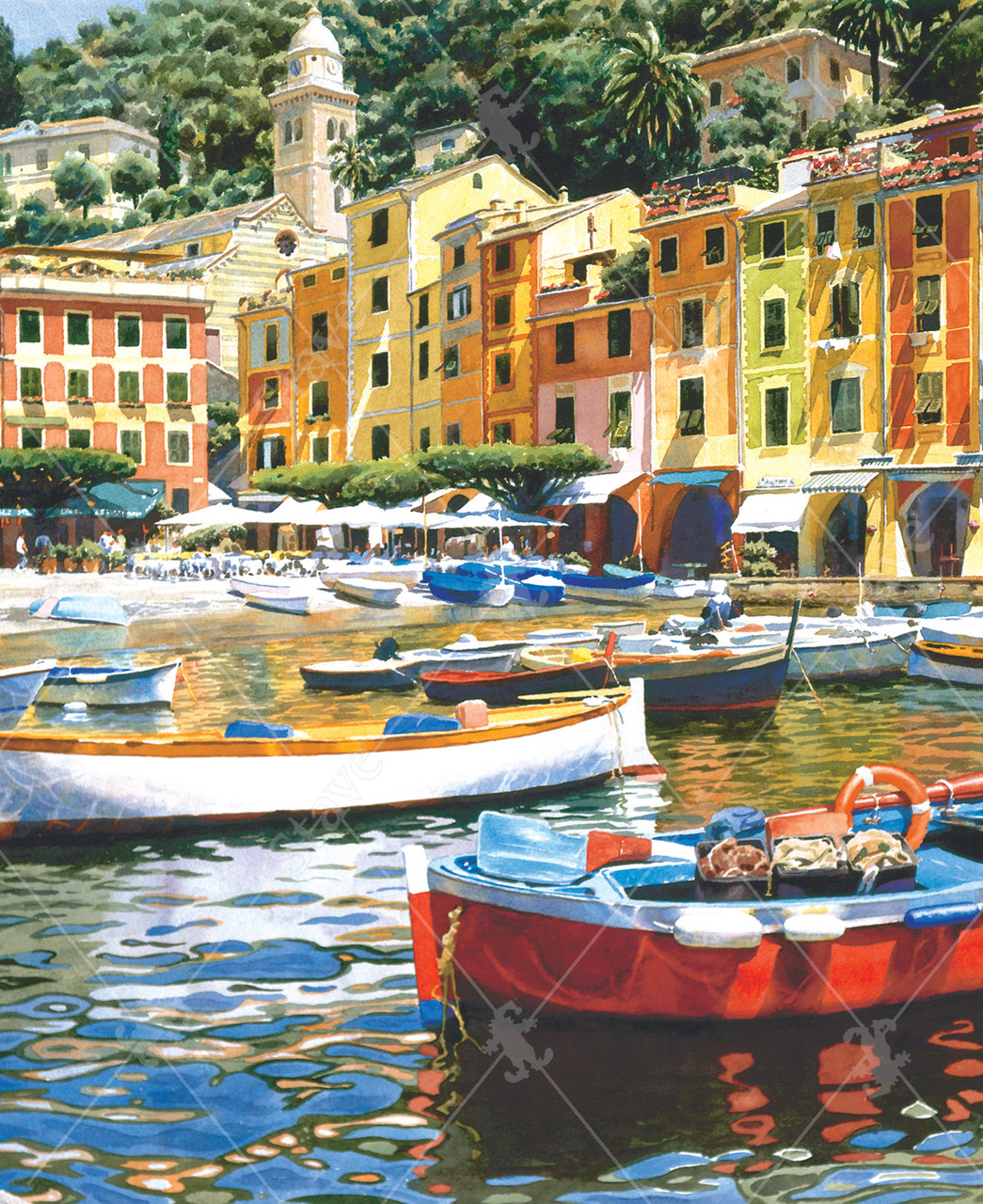 Colors Of Portofino, a traditional puzzle - Stave Puzzles