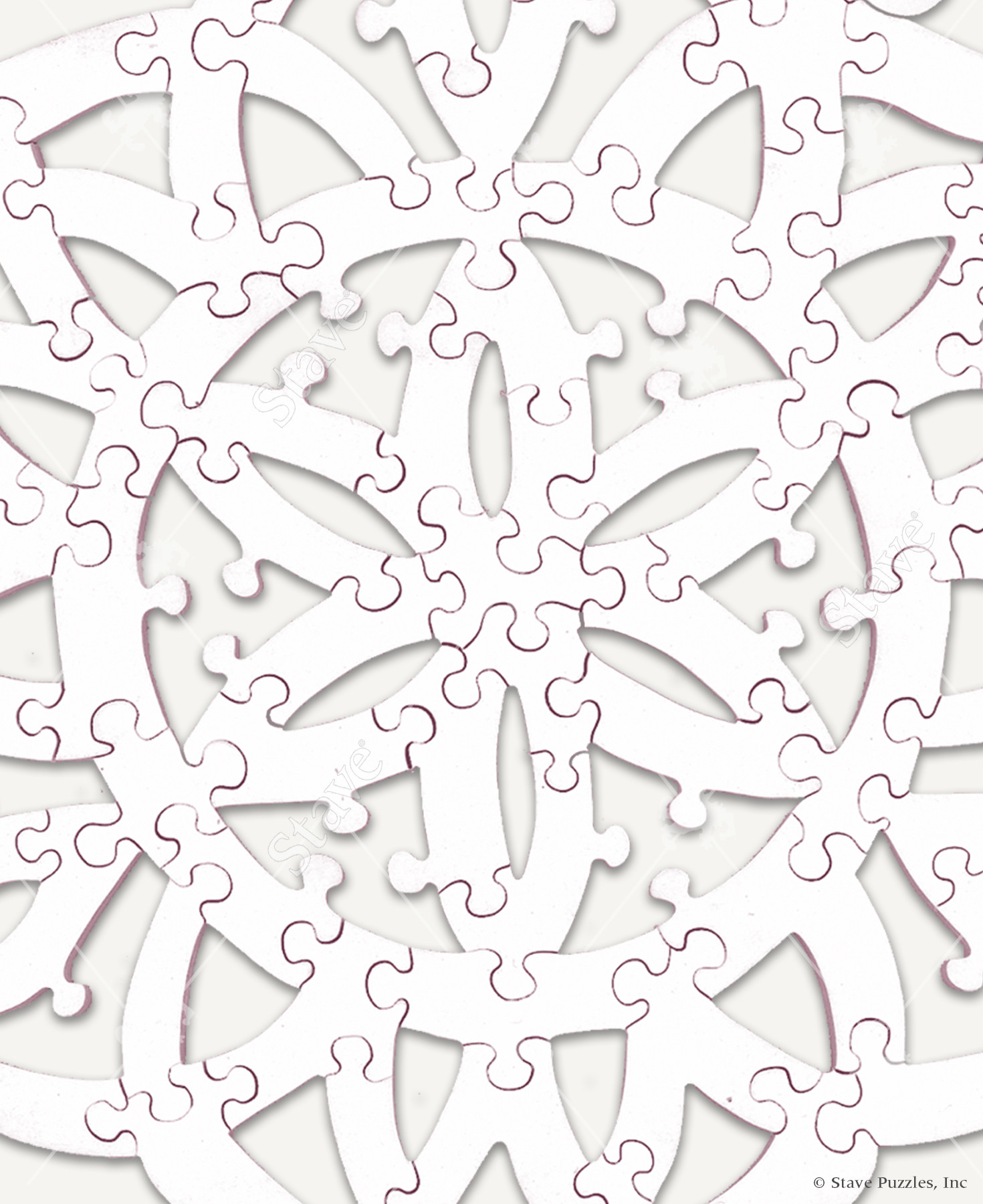 Snowflake VII Jigsaw Puzzle | Stave Puzzles