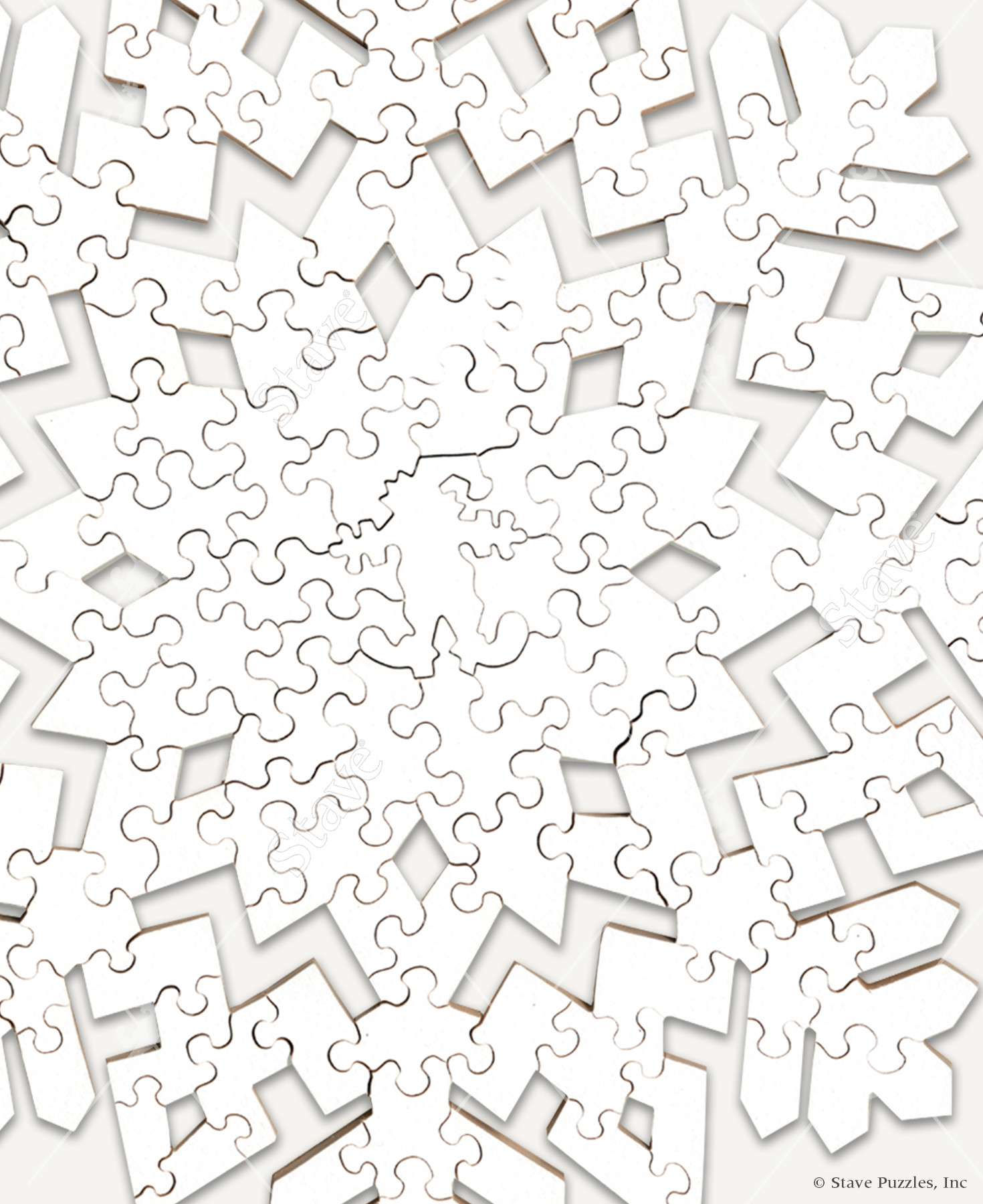 Snowflake XII Jigsaw Puzzle | Stave Puzzles