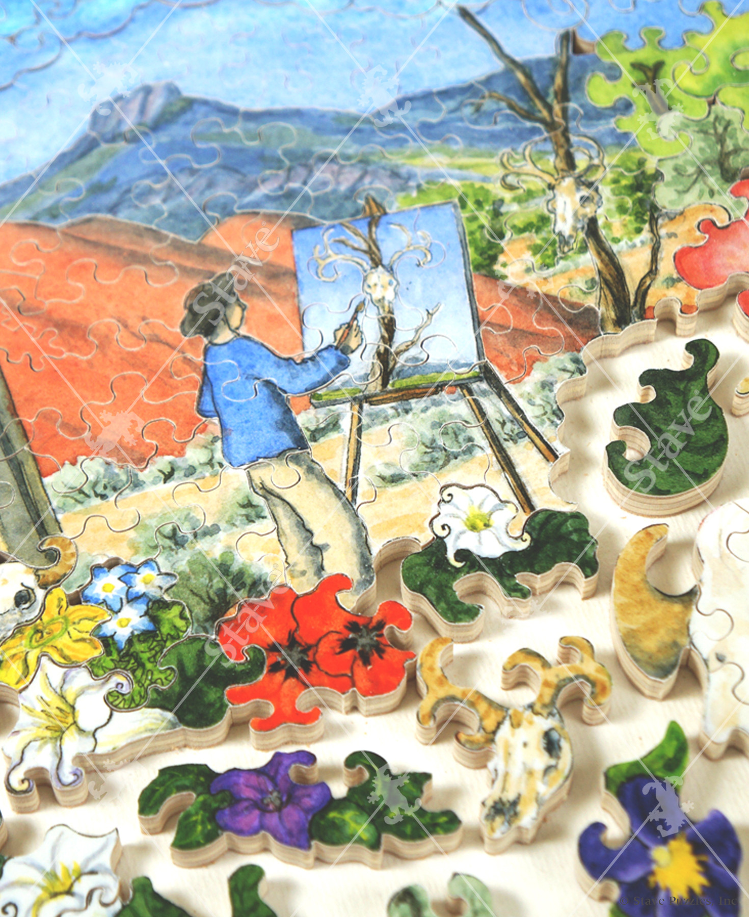 Handmade Wooden Jigsaw Puzzles from Stave Puzzles